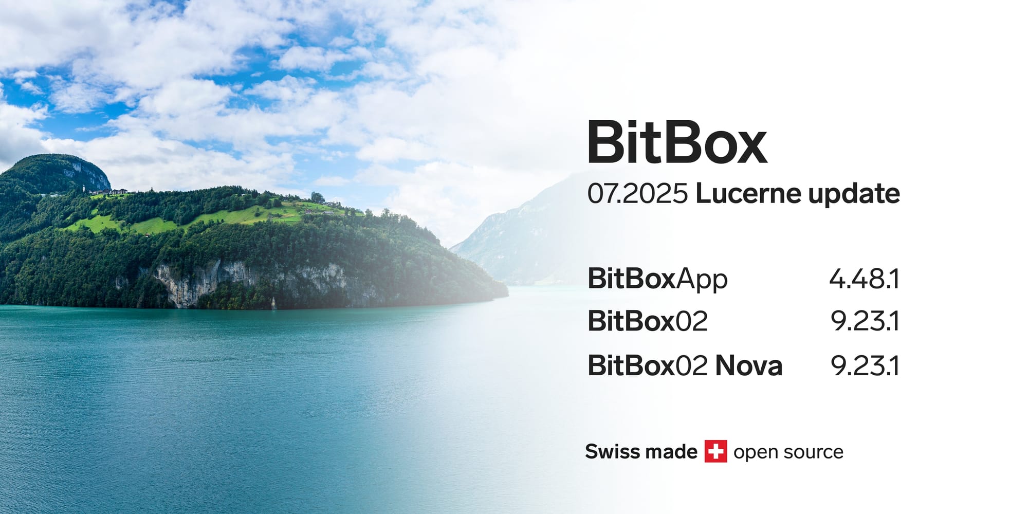 BitBox 07.2025 Lucerne update